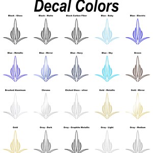 High-quality Vinyl Pinstripe Decal Design - Many Colors and Sizes ...