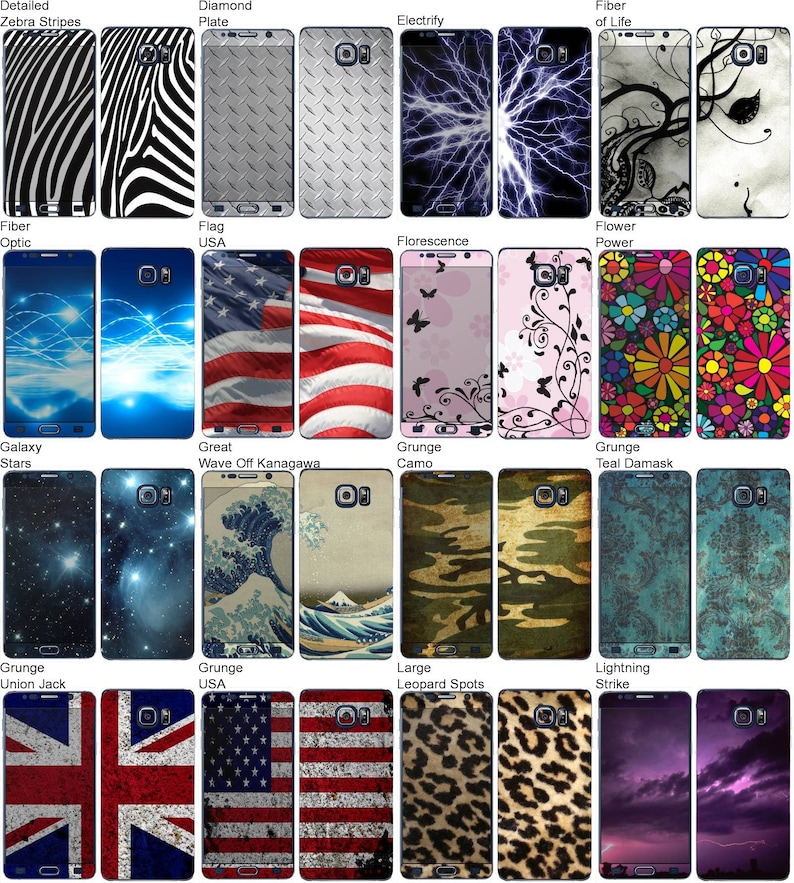 Choose Any 2 Designs Vinyl Skins / Decals / Stickers for - Etsy