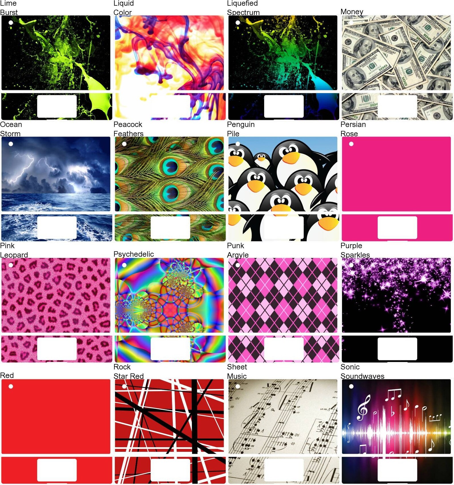 Choose Any 1 Custom Vinyl Skin / Decal / Sticker Design for - Etsy