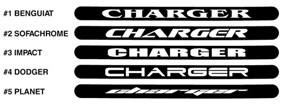 Dodge Charger Logo Vector