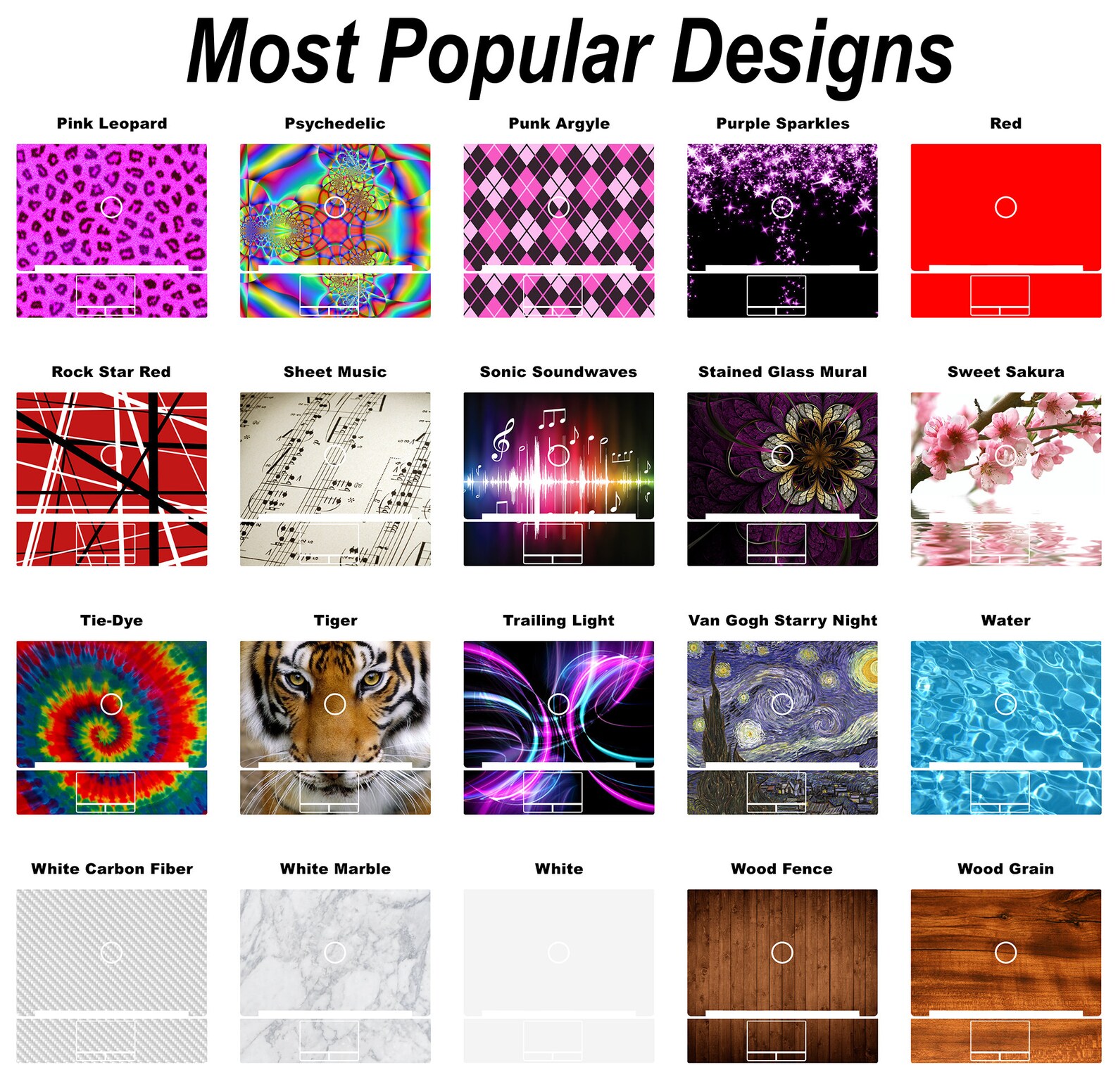 Choose Any 1 Custom Vinyl Skin / Decal / Sticker Design for | Etsy