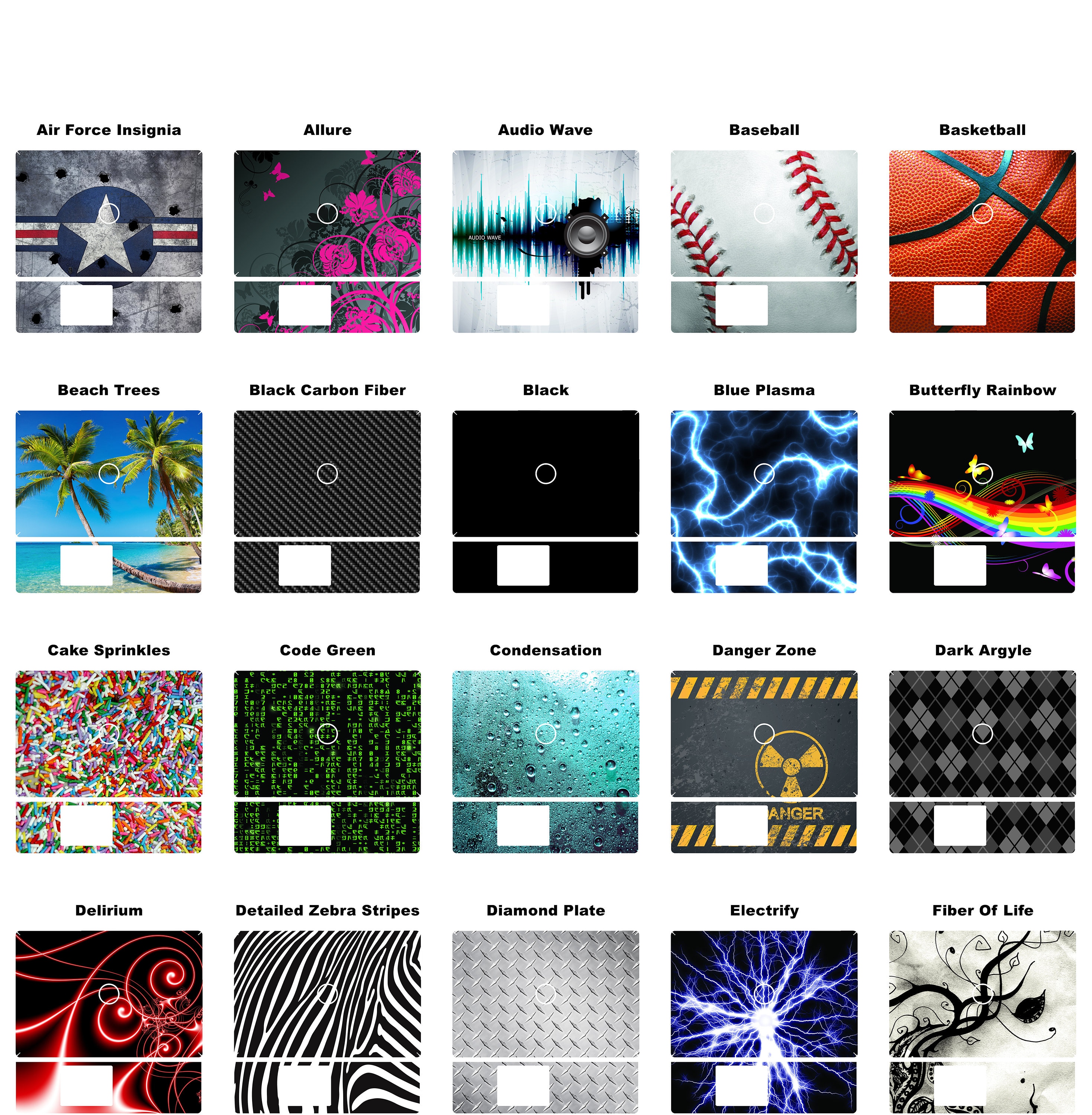 Choose Any 1 Custom Vinyl Skin / Decal / Sticker Design for | Etsy