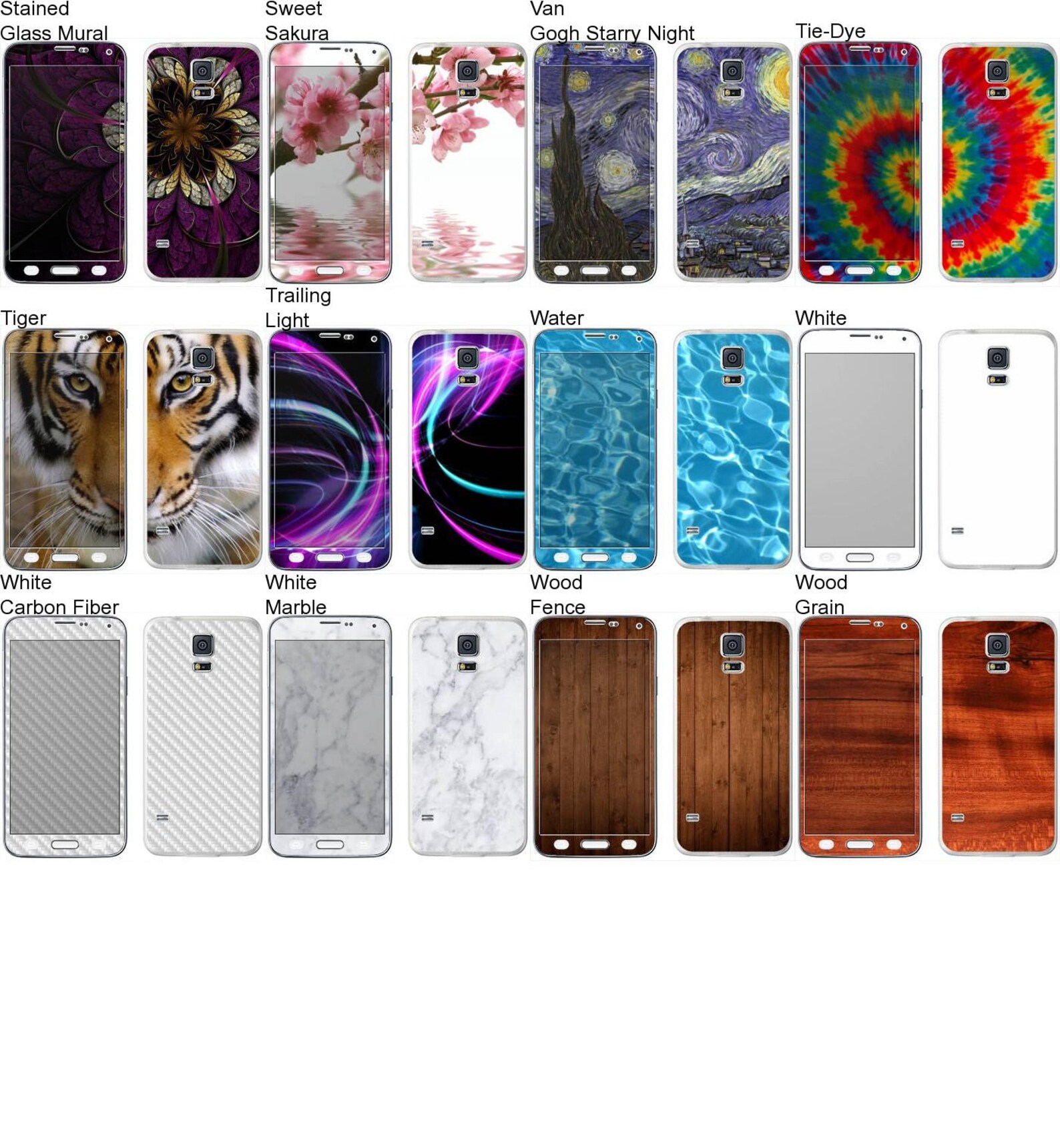 Choose Any 2 Designs Vinyl Skins / Decals / Stickers for - Etsy