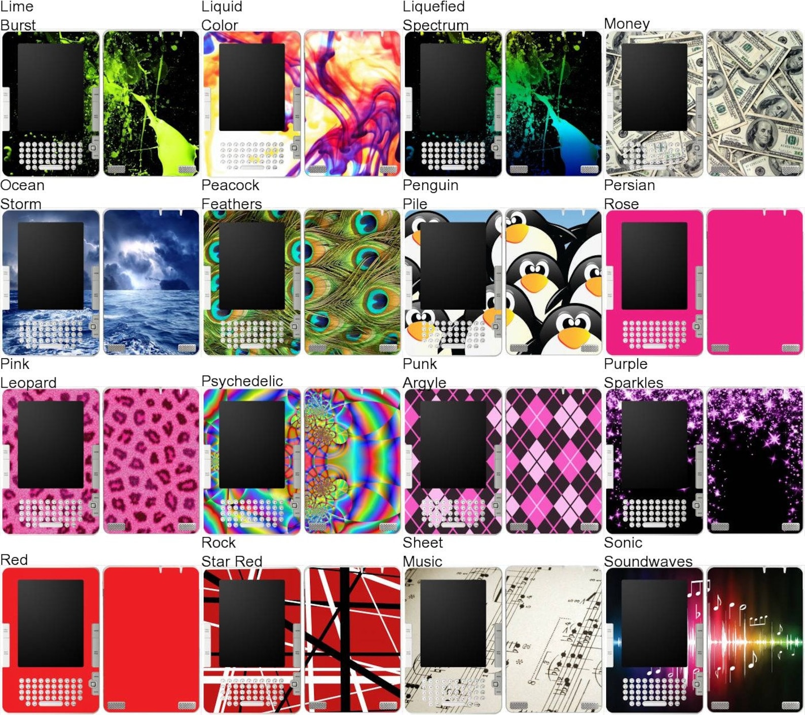 Choose Any 1 Vinyl Decal/sticker/skin Design for the Amazon - Etsy