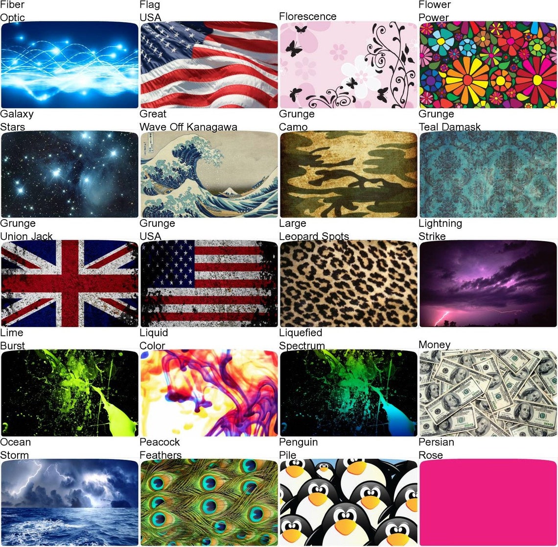 Choose Any 1 Custom Vinyl Skin / Decal / Sticker Design for - Etsy