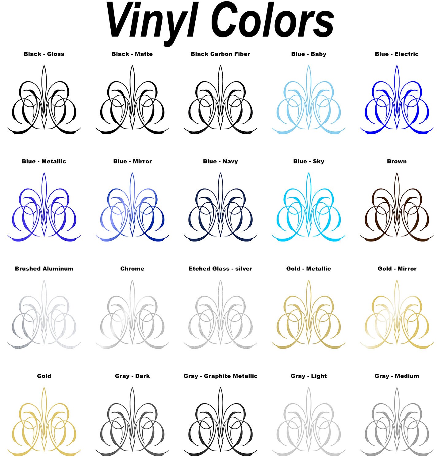 High-quality Vinyl Pinstripe Decal Design Many Colors and - Etsy