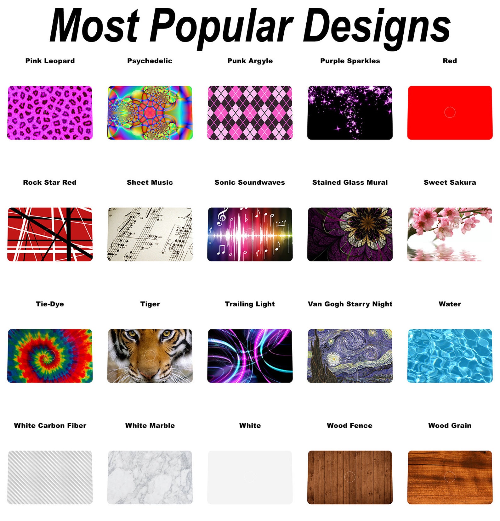 Choose Any 1 Custom Vinyl Skin / Sticker / Decal Design for - Etsy
