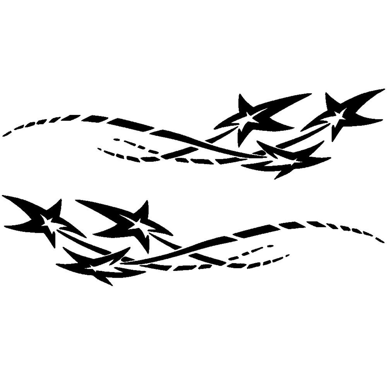 Pinstripe Decal / Scroll Pair Many Colors and Sizes to Choose From ...
