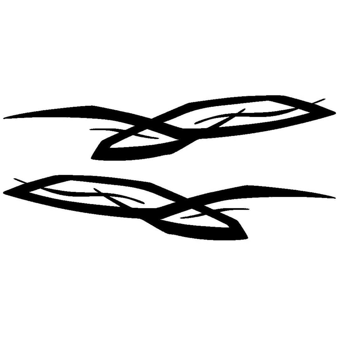Pinstripe Decal / Scroll Pair Many Colors and Sizes to Choose From ...