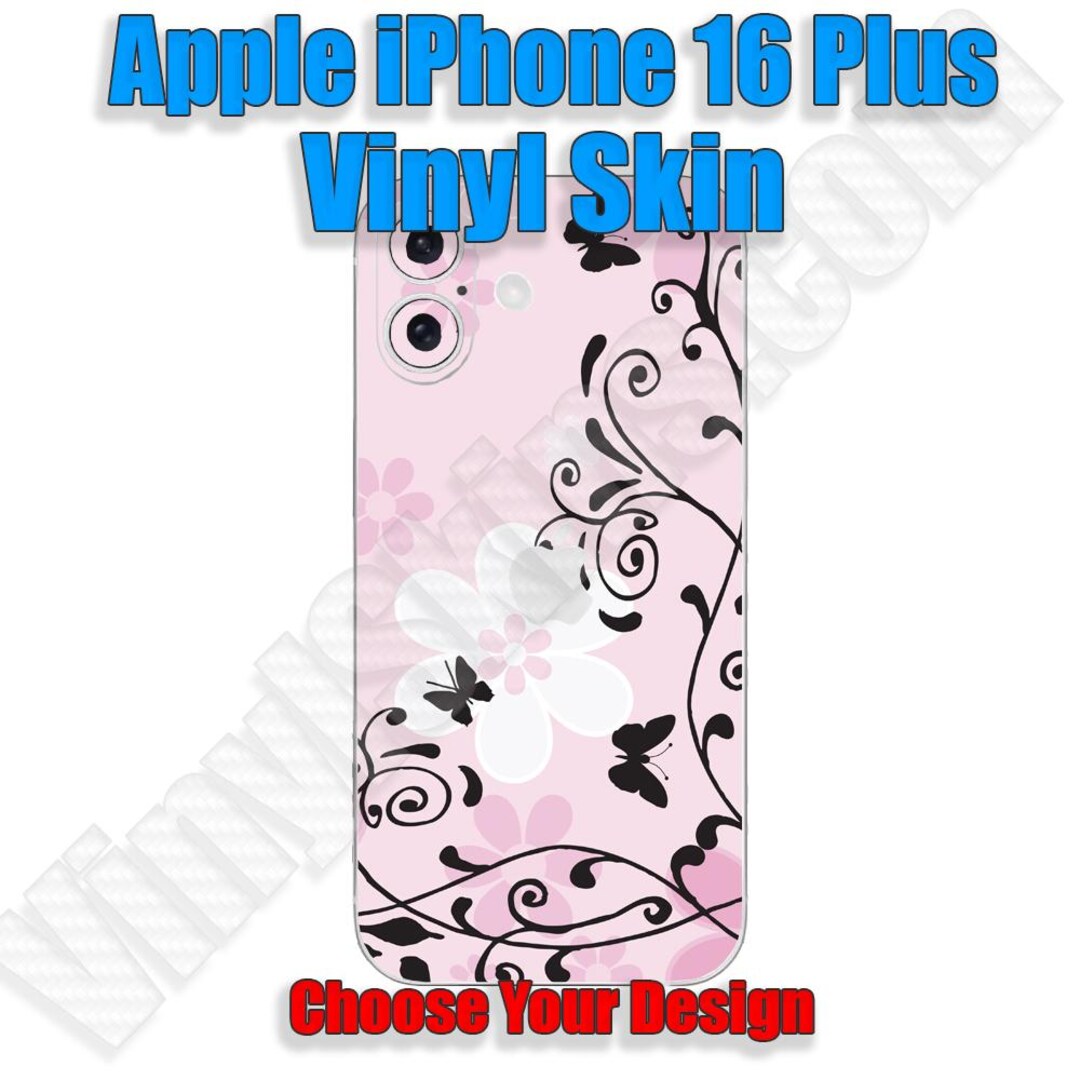 Choose Any 2 Custom Vinyl Skin / Decal / Sticker Designs for the Apple ...