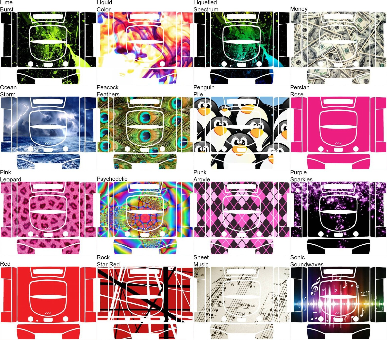 Choose Any 1 Vinyl Skin/sticker/decal Design for the Sega | Etsy