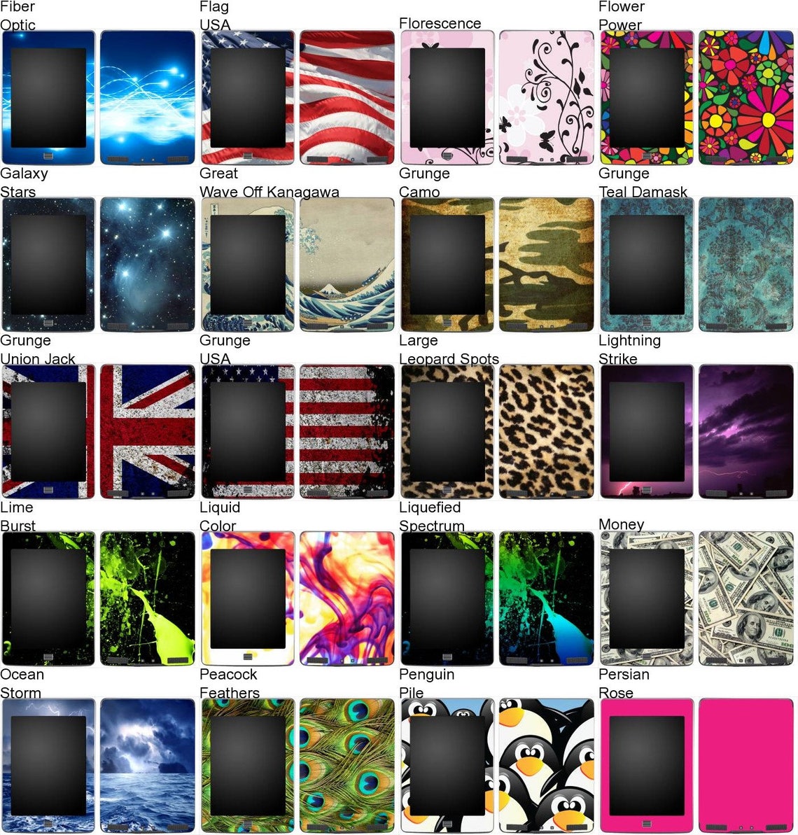 Choose Any 1 Vinyl Decal/sticker/skin Design for the Amazon | Etsy