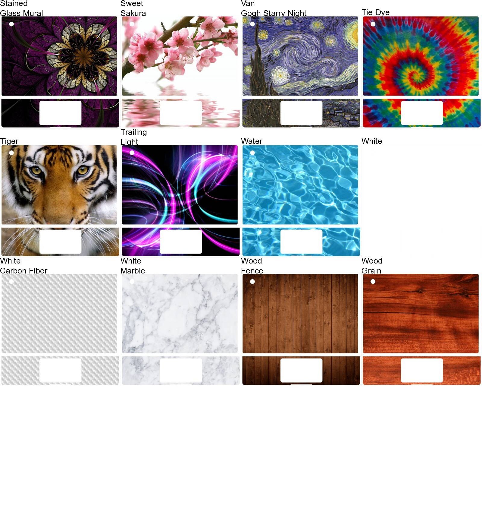 Choose Any 1 Custom Vinyl Skin / Decal / Sticker Design for | Etsy