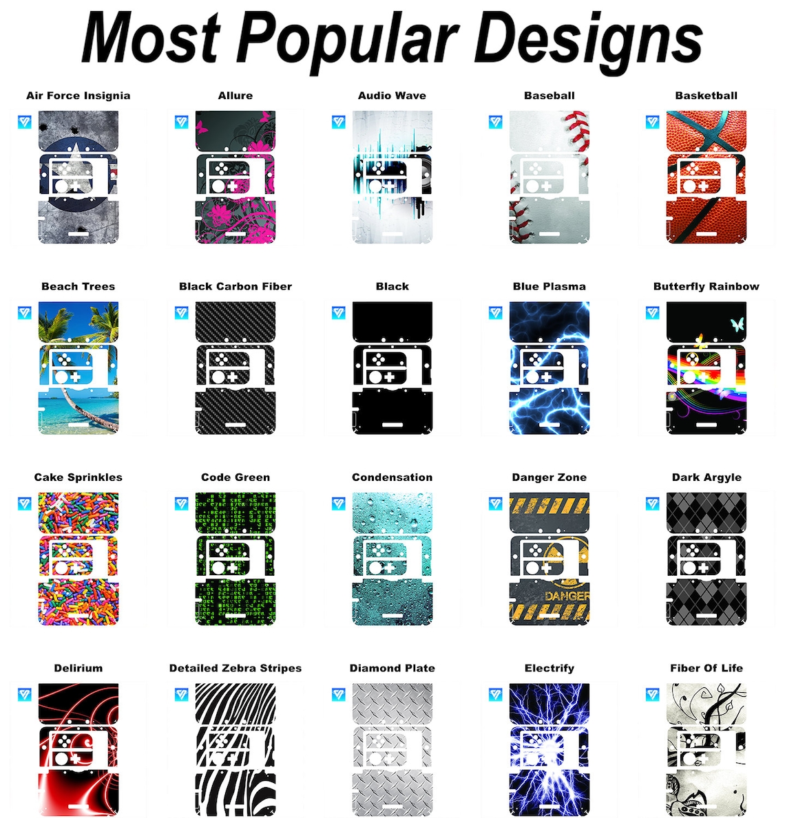 Choose Any 2 Custom Vinyl Skin / Sticker / Decal Designs for - Etsy