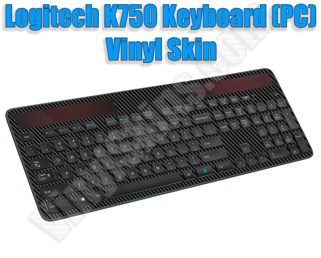 Choose Any 1 Custom Vinyl Skin / Decal / Sticker Design for the Logitech K750 Keyboard (PC ...