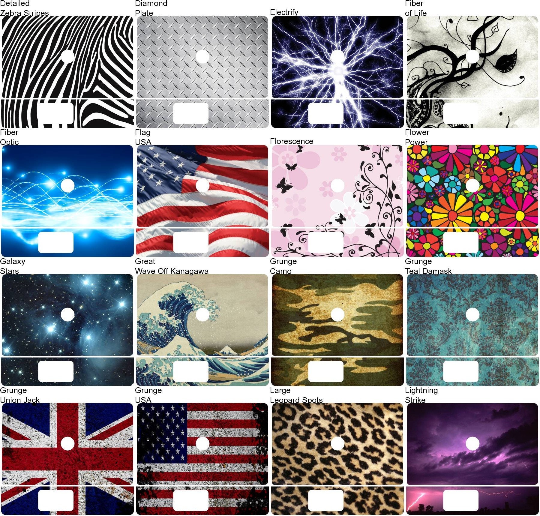 Choose Any 1 Custom Vinyl Skin / Decal / Sticker Design for HP | Etsy