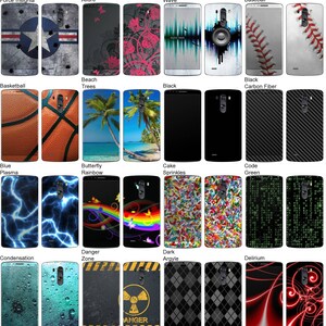Choose Any 2 Designs - Vinyl Skins / Decals / Stickers for LG G3 ...
