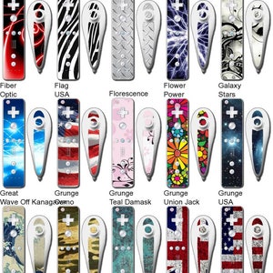 Choose Any 2 Custom Vinyl Skin / Sticker / Decal Designs for Nintendo ...