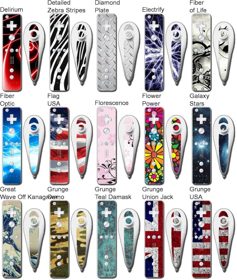 Choose Any 2 Custom Vinyl Skin / Sticker / Decal Designs for - Etsy