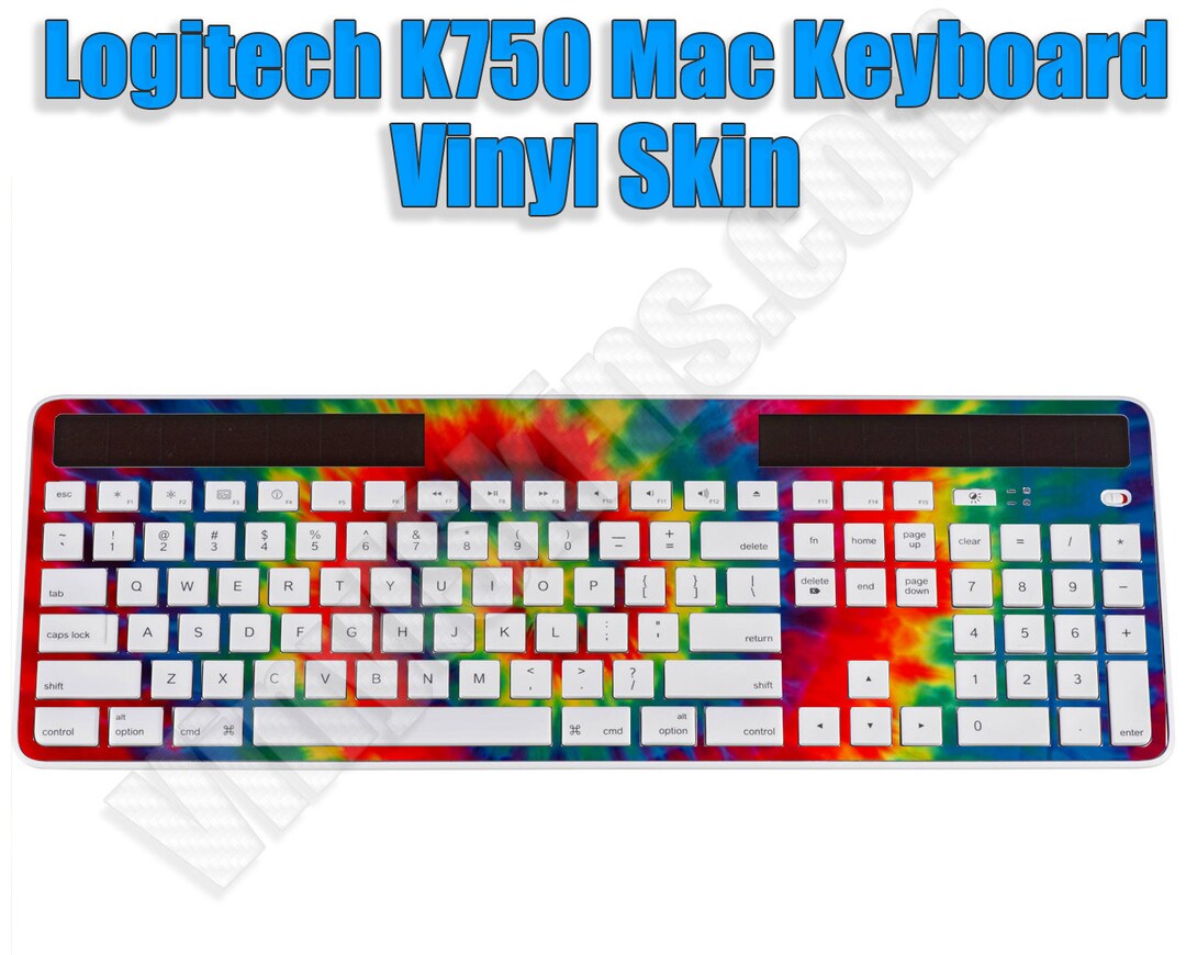 Choose Any 1 Custom Vinyl Skin / Decal / Sticker Design for the Logitech K750 Mac Keyboard ...
