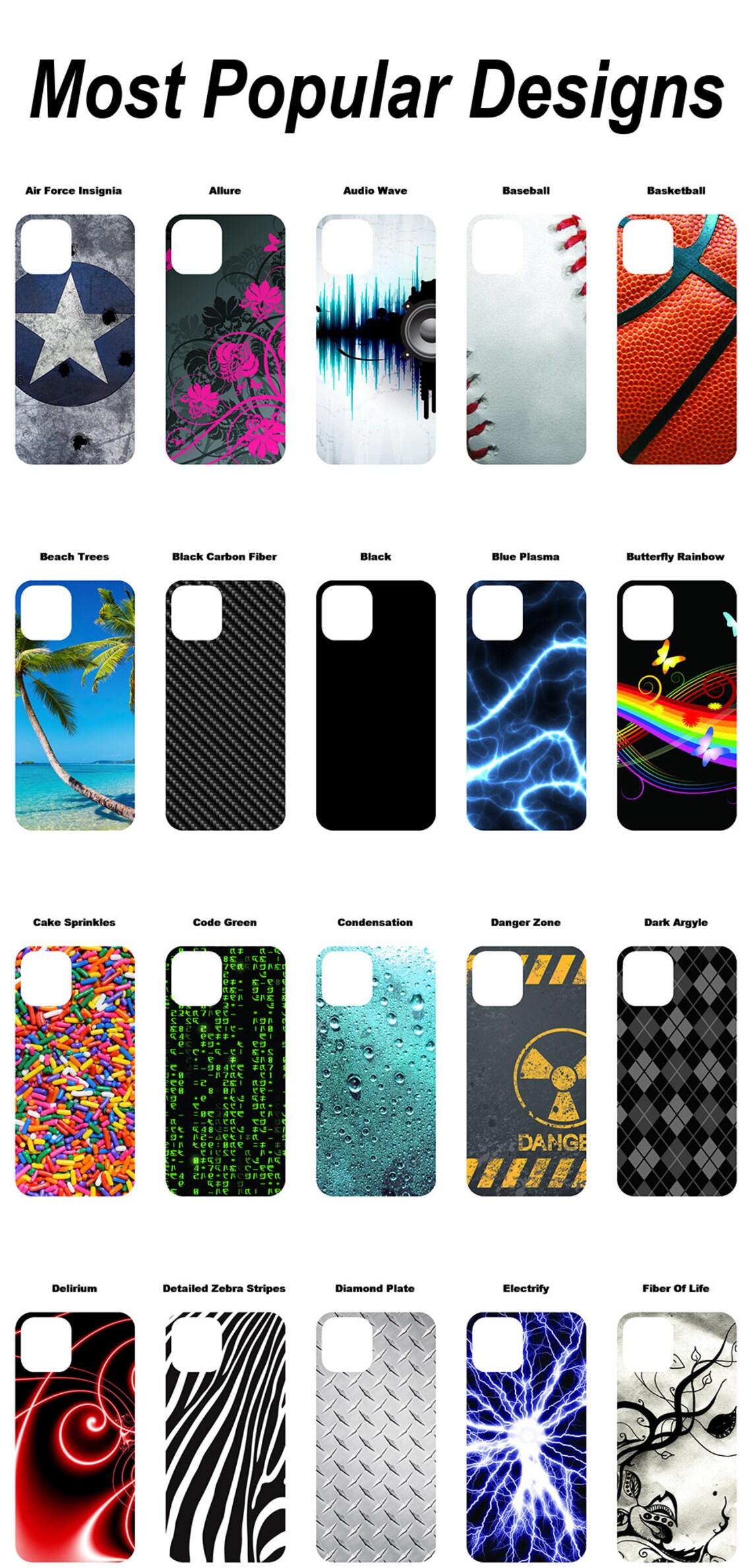 Choose Any 2 Custom Vinyl Skin / Decal / Sticker Designs for - Etsy