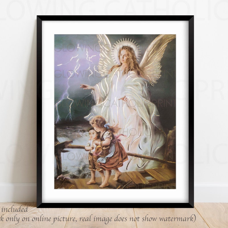 Guardian Angel Print - Etsy