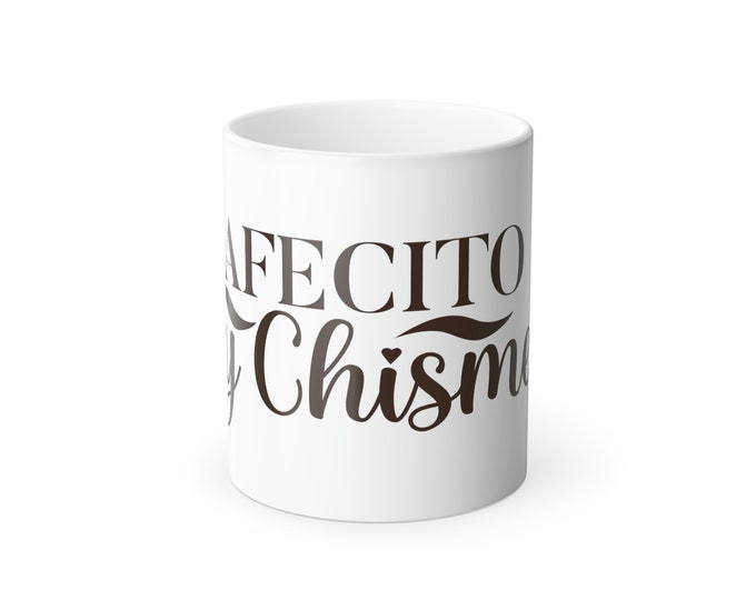 Cafecito And Chisme Mug Cafecito Y Chisme Latina Coffee Mug Mexican