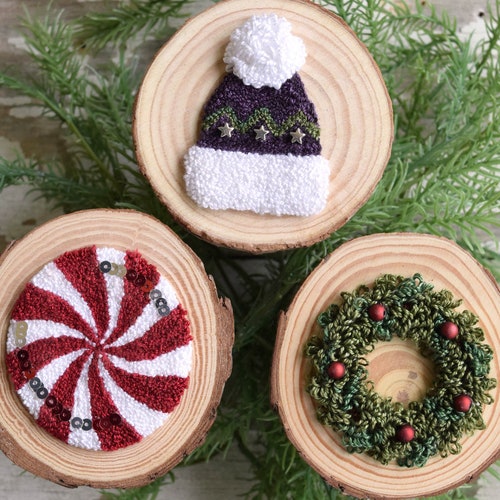 Winter Whimsy Wonder Part 1 Punch Needle Pattern DIGITAL - Etsy