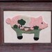 Oink Oink Pig Pen Punch Needle | Etsy