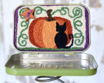 Patchwork Pumpkins Punch Needle Pattern & Fabric - Etsy