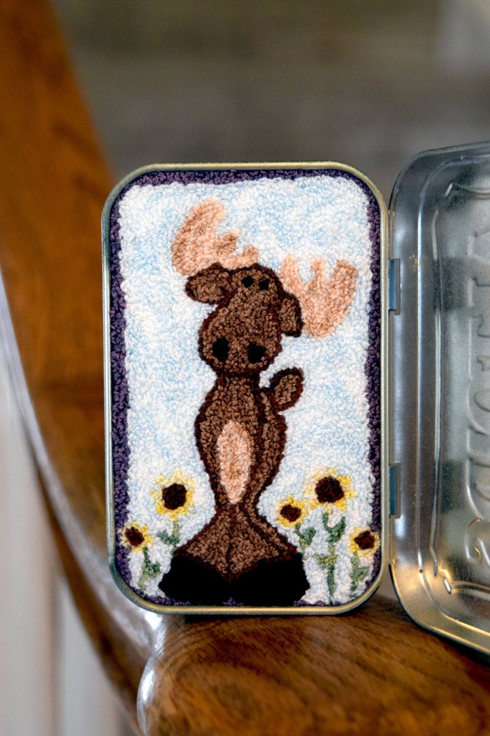 Mavis the Merry Moose Punch Needle - Etsy