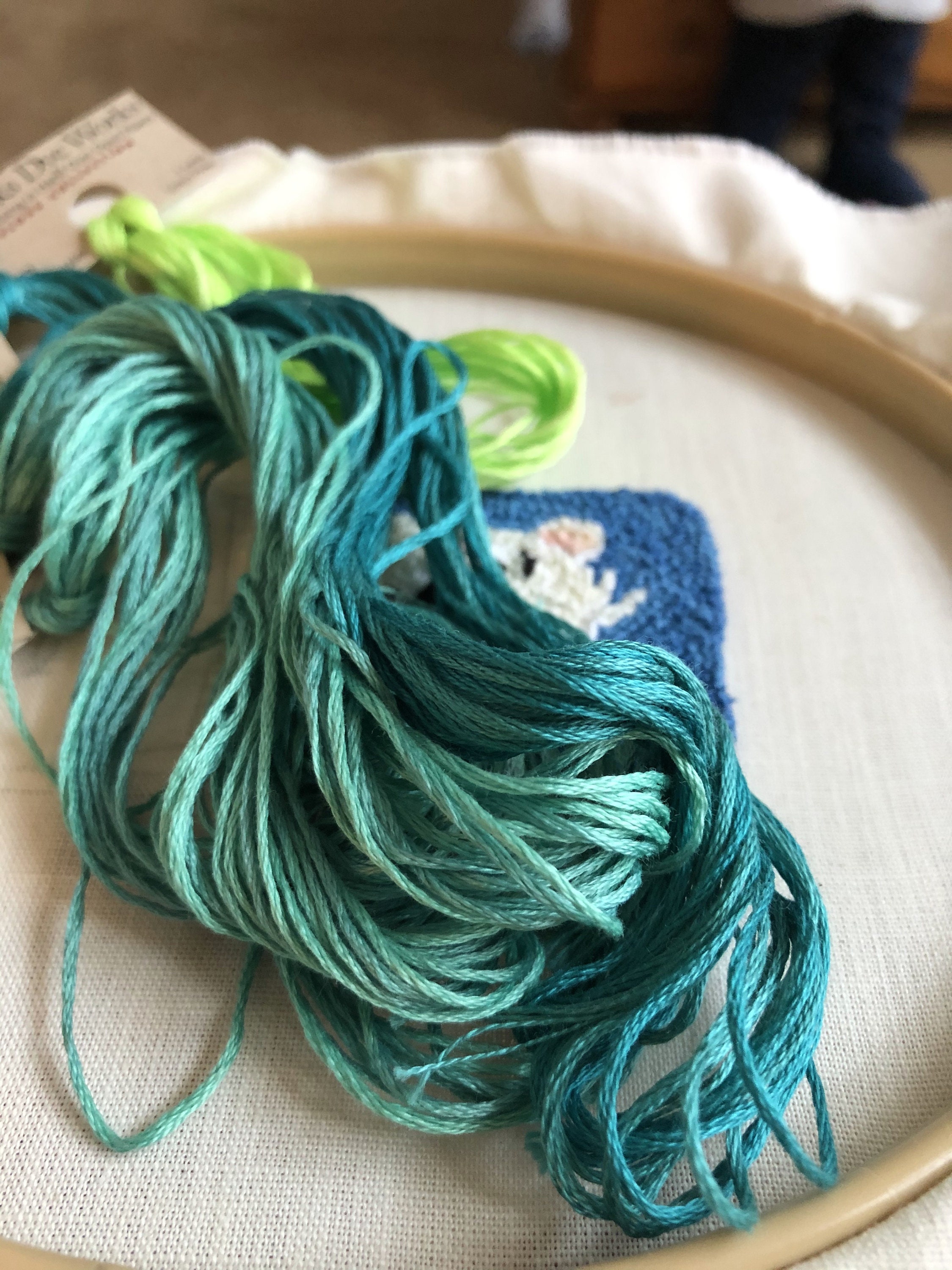 Swimming With the Fishes Punch Needle - Etsy