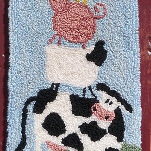 Up on the Farm Punch Needle - Etsy