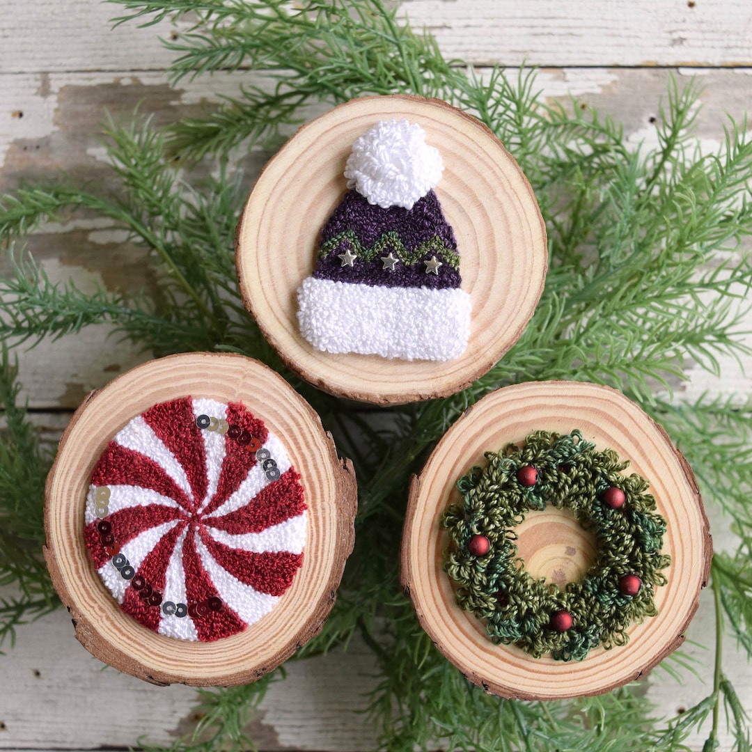 Winter Whimsy Wonder - Part 1 Punch Needle Pattern - DIGITAL - Etsy