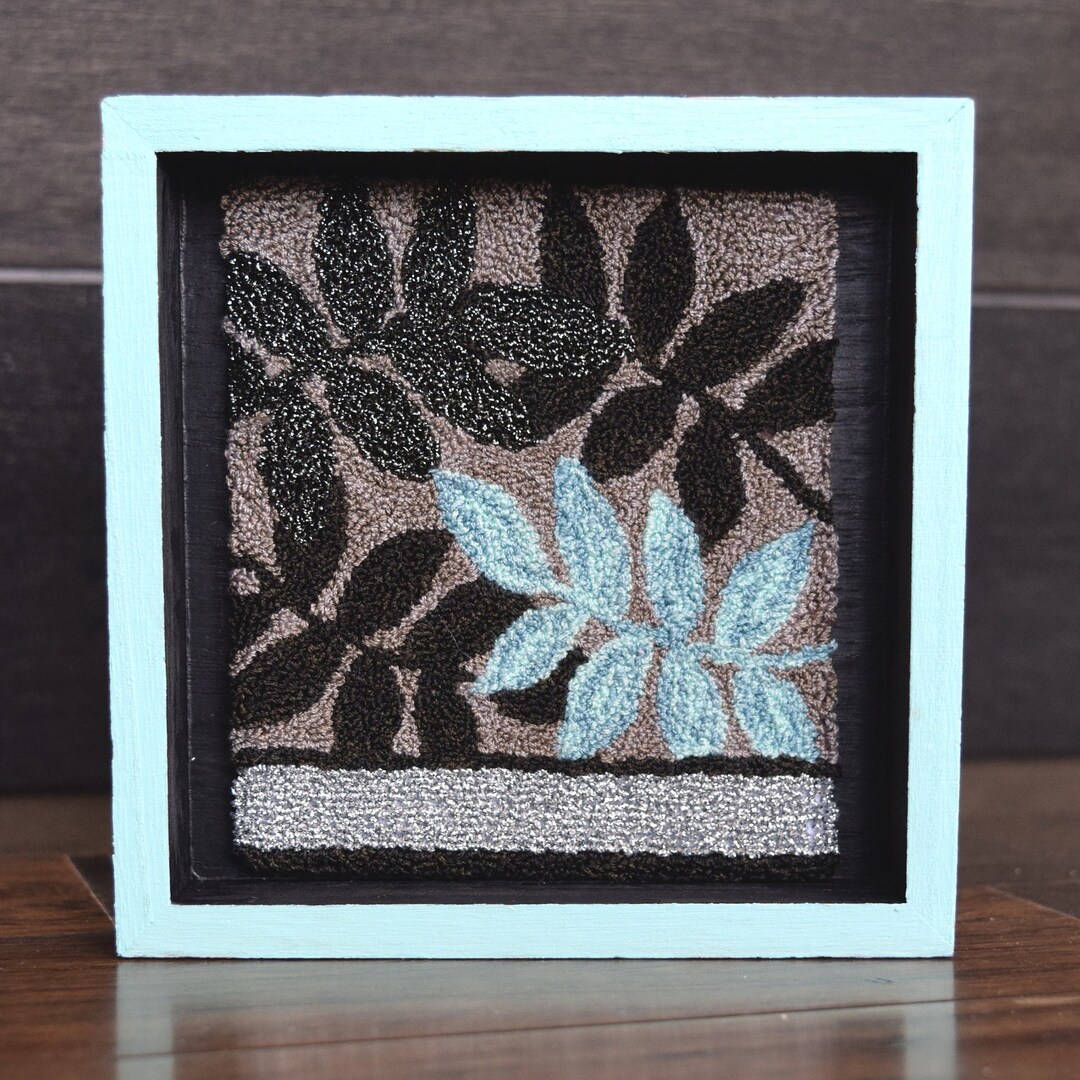 Silver Canopy Punch Needle Pattern + Fabric - Etsy