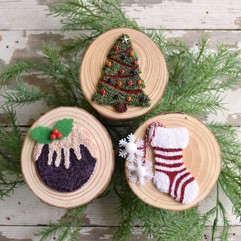 Winter Whimsy Wonder Part 2 Punch Needle Pattern DIGITAL - Etsy