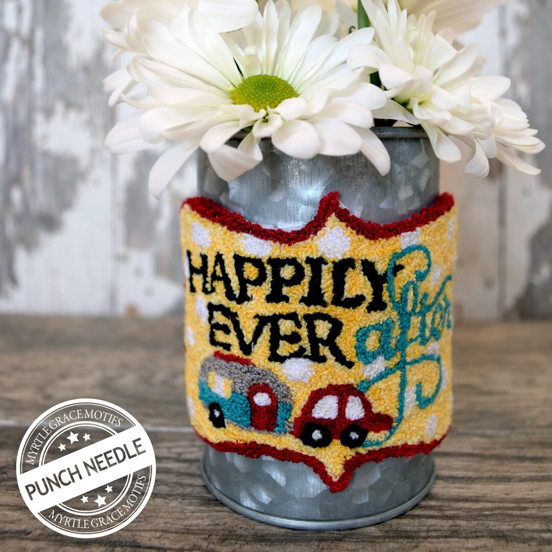 Happily Ever After Punch Needle Pattern & Fabric - Etsy