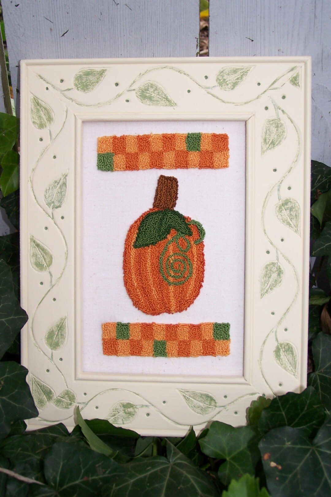 Pumpkin Patch Punch Needle - Etsy