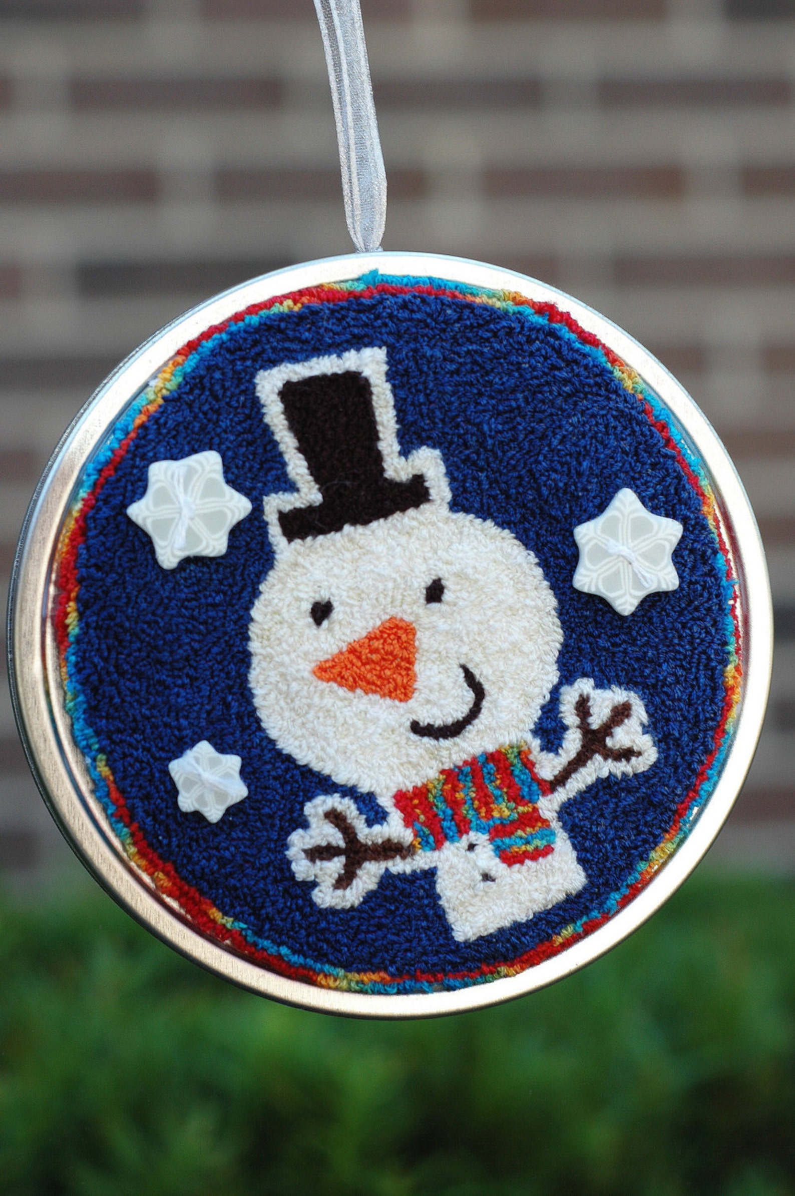 Tree Trimmers Snowman Punch Needle - Etsy