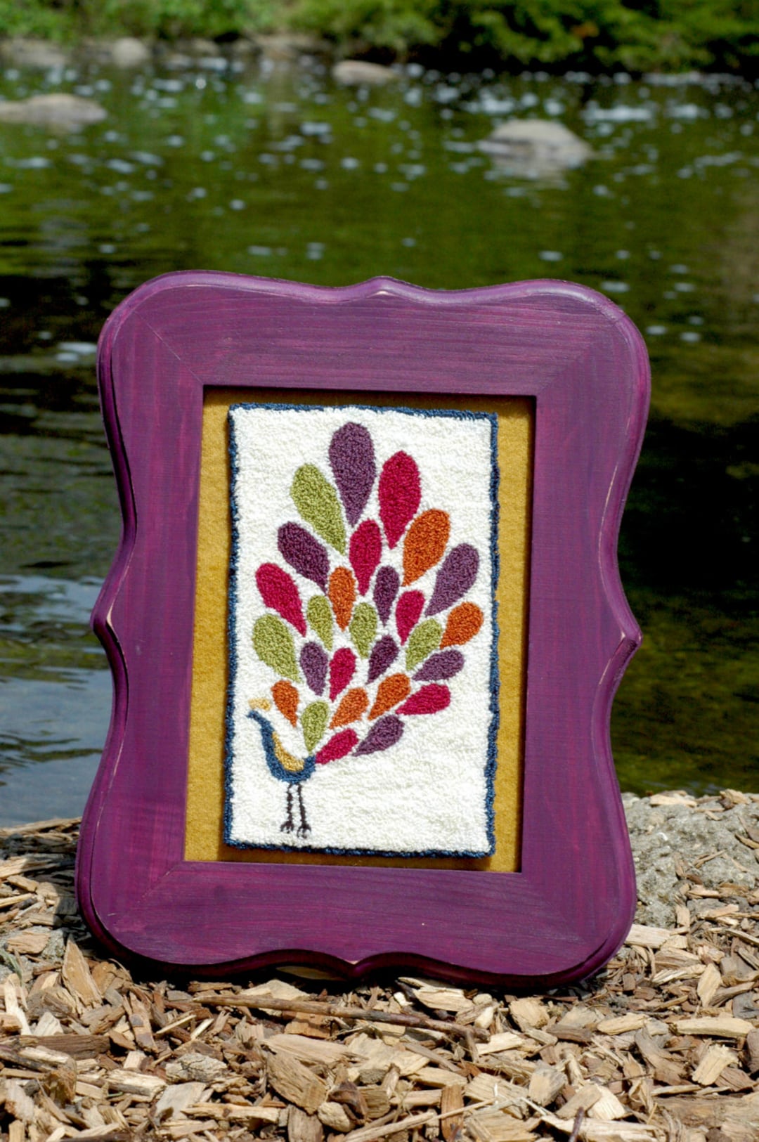 Proud as a Peacock Punch Needle - Etsy