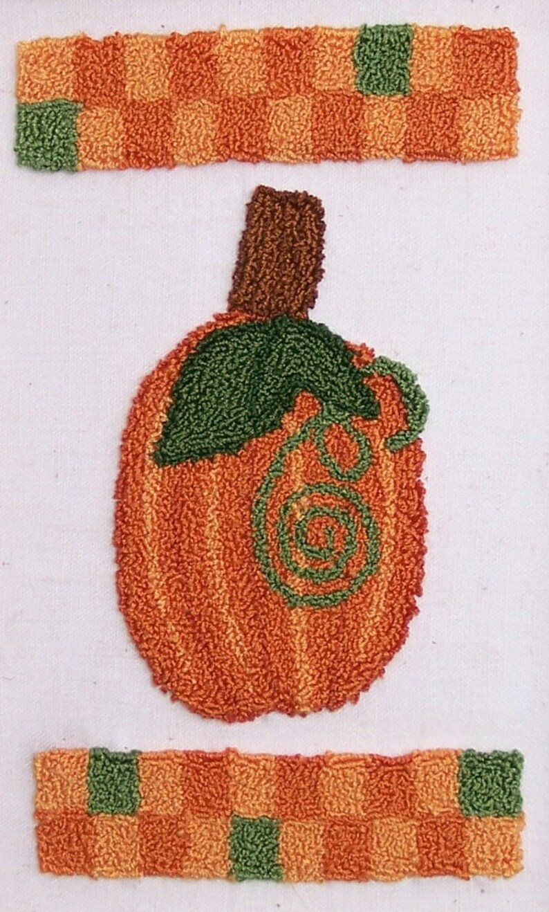 Pumpkin Patch Punch Needle - Etsy
