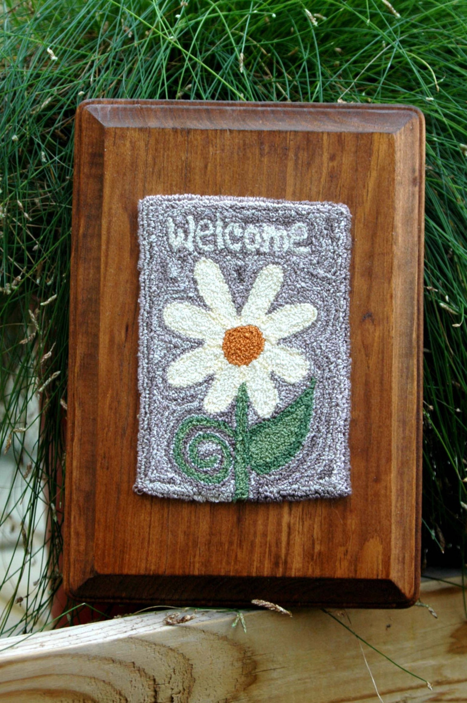 Welcome Spring Punch Needle - Etsy