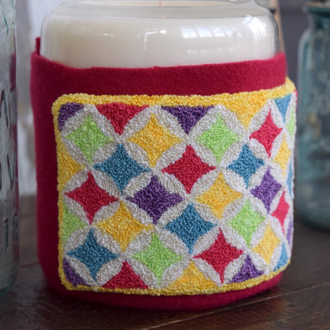 Springtime Swing Punch Needle Pattern + Fabric - Etsy