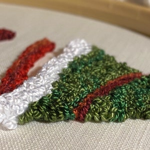 Oh Christmas Tree Punch Needle Pattern, Fabric + Star - Etsy