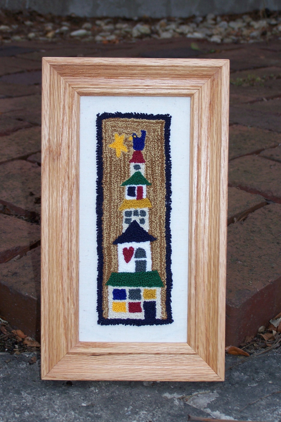 Up Town Houses Punch Needle - Etsy