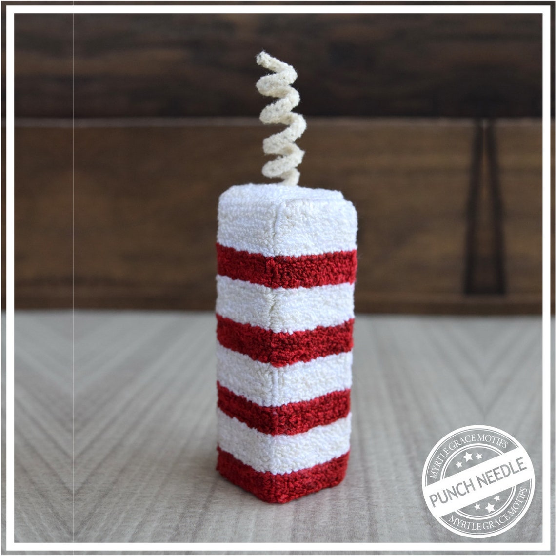 Firecrackers : Stripes Punch Needle Pattern DIGITAL - Etsy