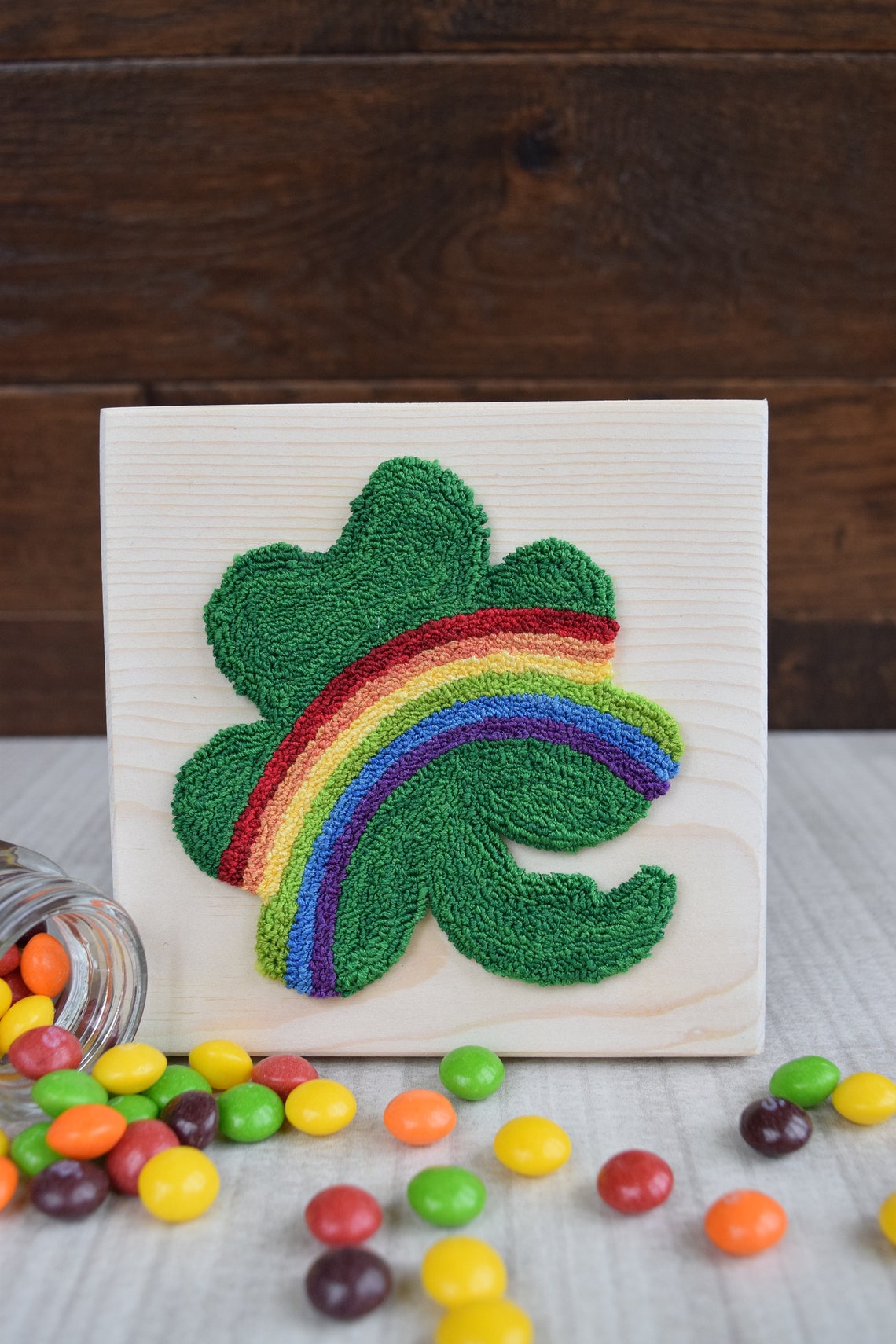 Over the Rainbow Punch Needle Pattern DIGITAL - Etsy