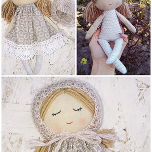 Custom rag doll girl Made to order personalized doll | Etsy
