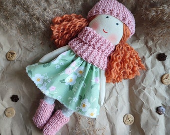 Soft Fabric Doll - Etsy