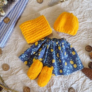 Blonde Wavy Hair Rag Doll Personalized Handmade Cloth Doll for Little ...